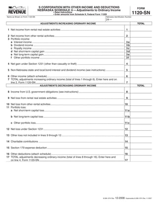 revenue.ne.gov tax current f_1120sn_schII | PDF