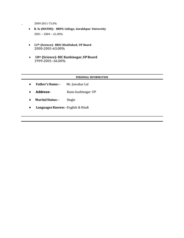 Shekhar Resume | DOCX