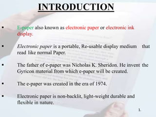 Epaper(updated) | PPTX