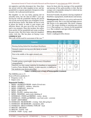 Effectiveness of Vanilla in Gastro Esophageal Reflux Disease A Case ...