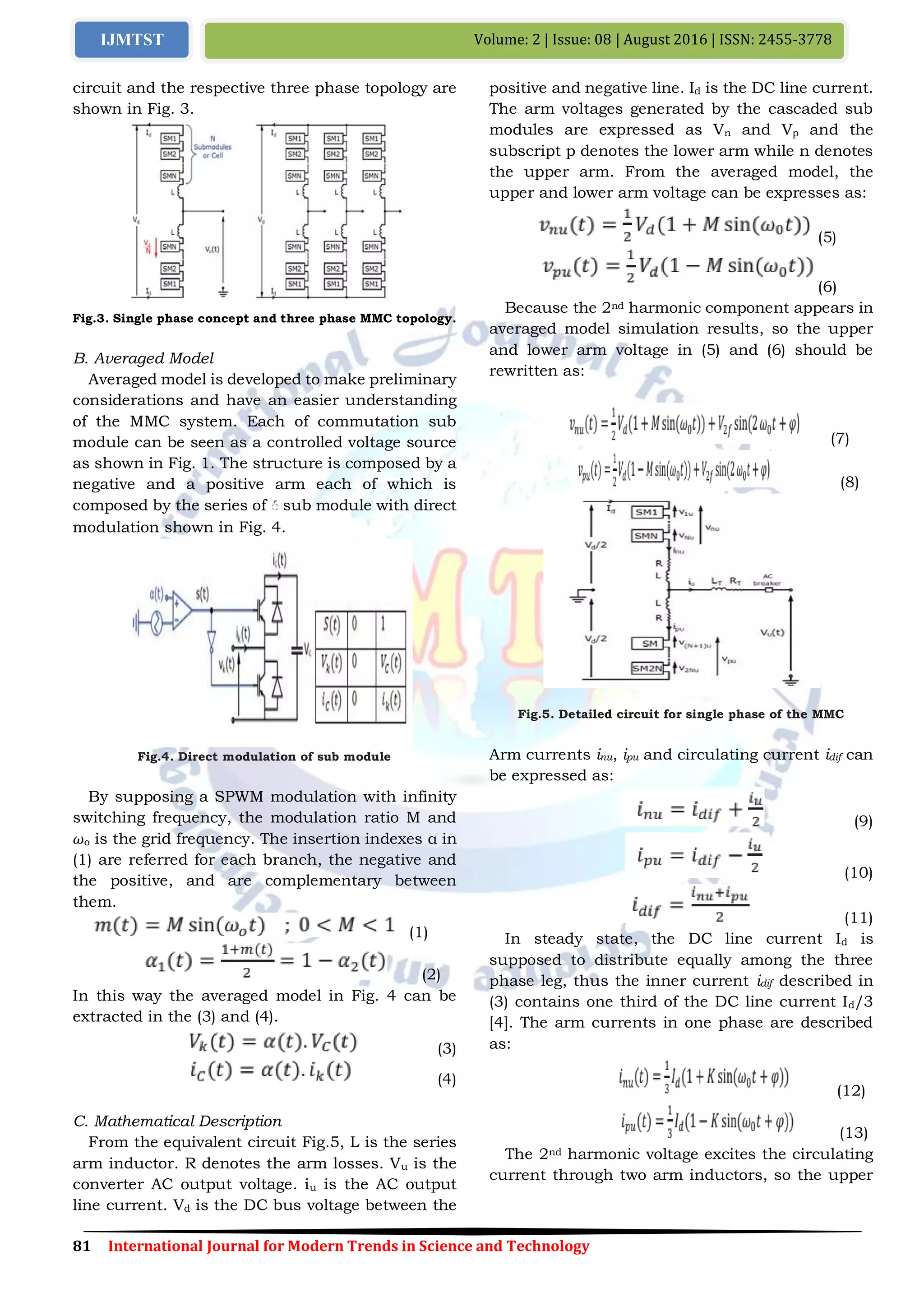 Fuzzy Logic Controller Based on Voltage Source Converter-HVDC with MMC Topology | PDF | Radio ...