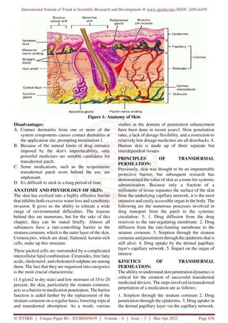 Transdermal Drug Delivery System A Review | PDF