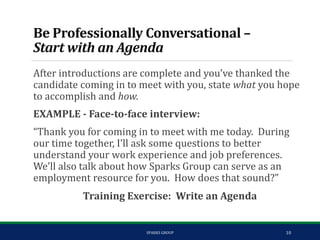 The Art of Interviewing | PPTX