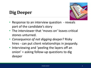 The Art of Interviewing | PPTX