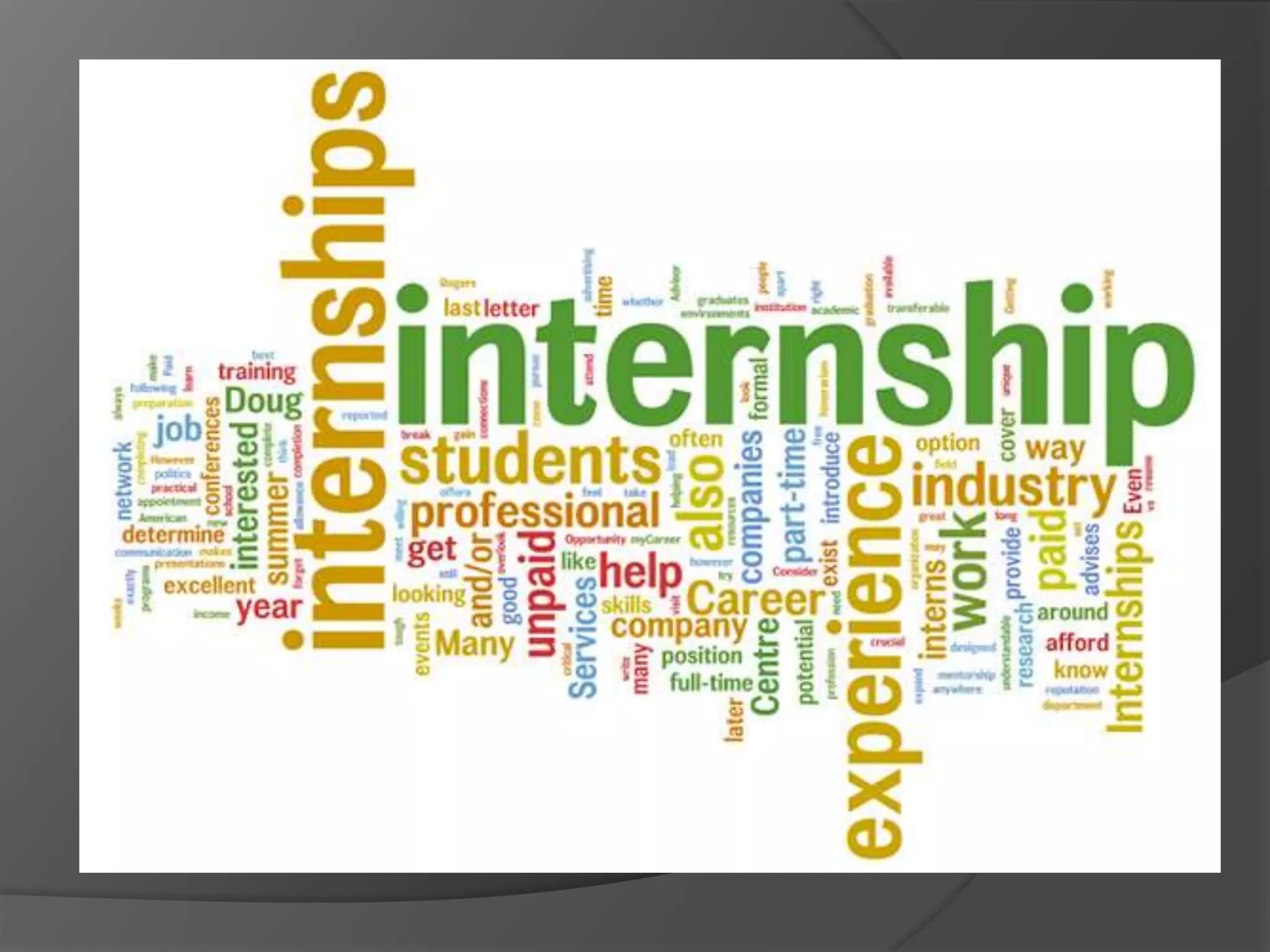 ppt for internship | PPTX