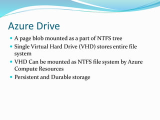 Microsoft Azure | PPTX | Cloud Computing | Internet