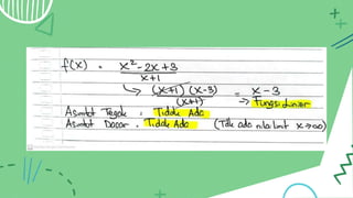12 A1 kelompok 6: Asimtot Datar, Tegak, dan Miring | PPTX