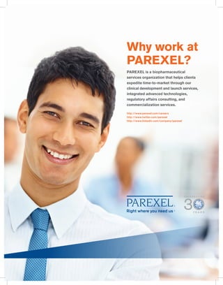WhyWorkAtParexel | PDF