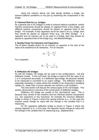 12 ac bridges rev 3 080423 | PDF