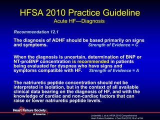 12 acute decompensated_hf | PPT | Heart and Cardiovascular Diseases ...