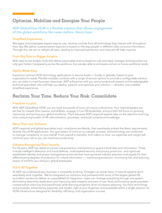 One Globalview Facilitating HCM | PDF