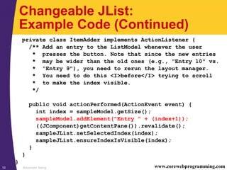 12advanced Swing | PPT