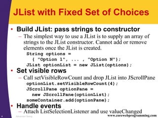 12advanced Swing | PPT