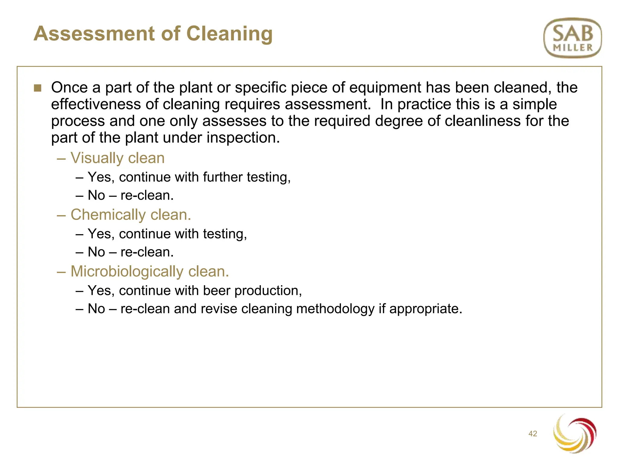 CLEAN IN PLACE PROCESS AND TEORY AND PRAC | PPTX | Chemistry | Science
