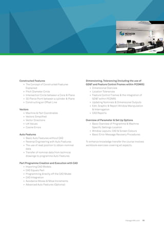 2016 Hexagon Training Prospectus | PDF