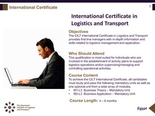 CILT Presentation | PDF