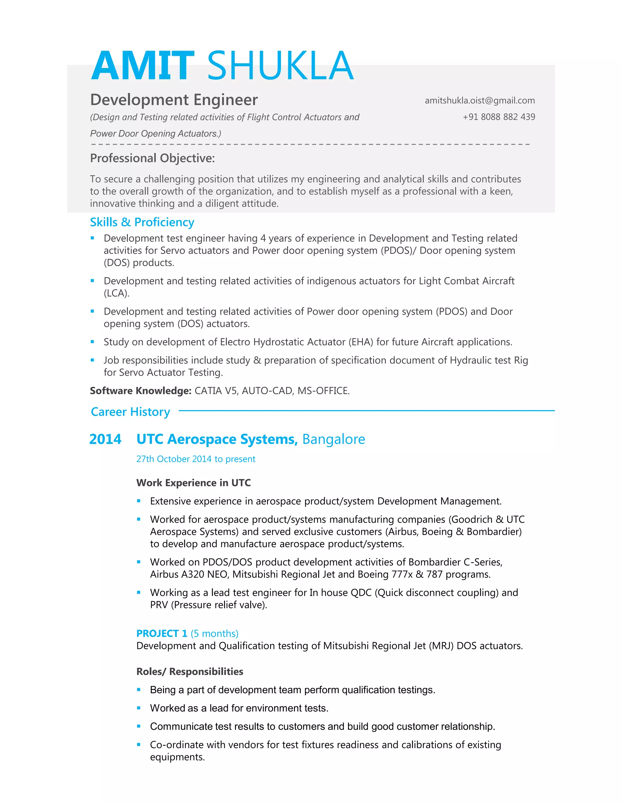 Amit Shukla_Resume_4Page | PDF