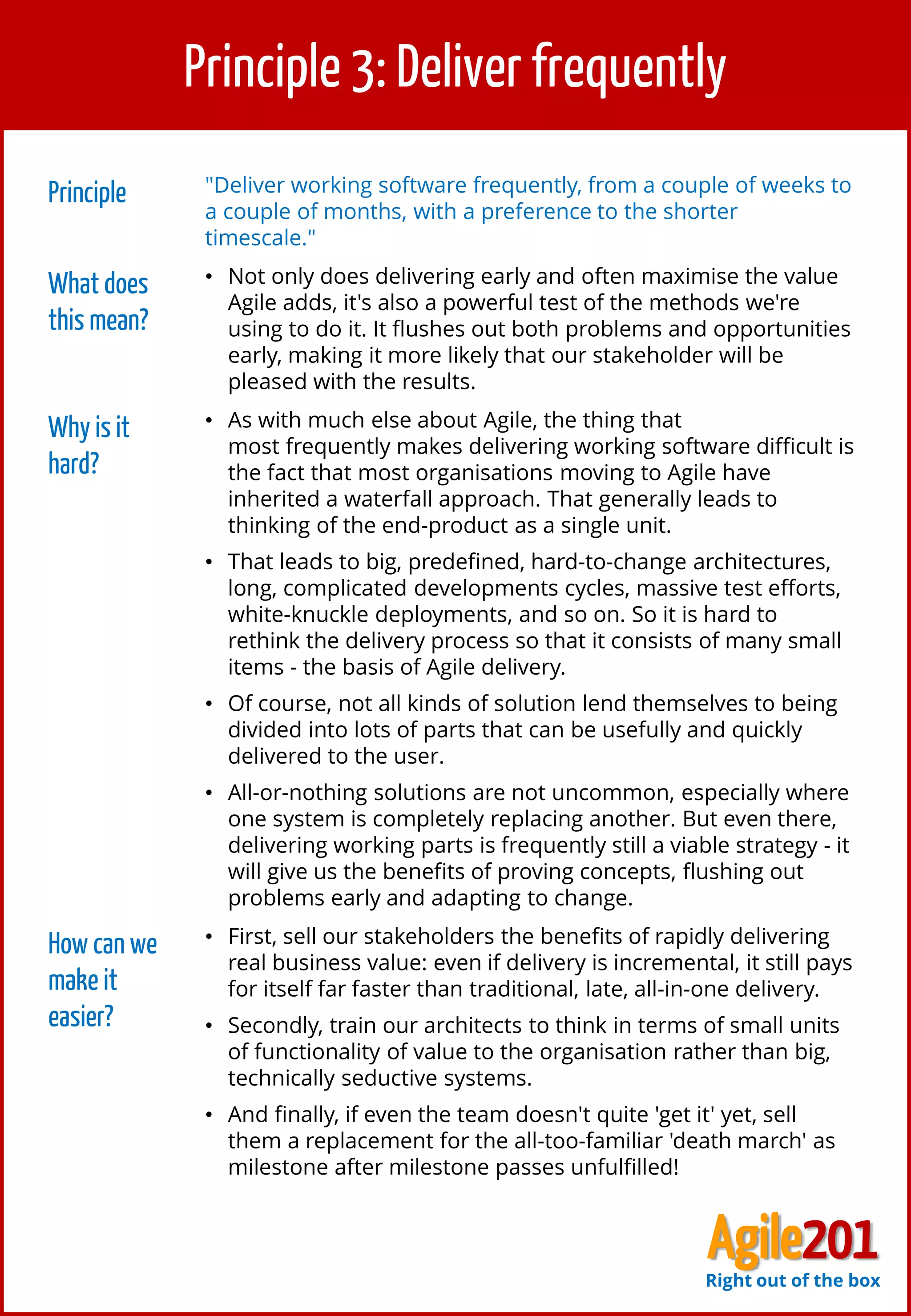 The 12 Agile Principles | PPTX