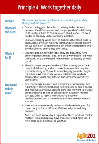 The 12 Agile Principles | PPTX