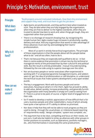 The 12 Agile Principles | PPTX