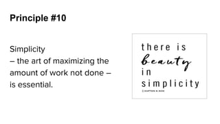 12 agile principles | PPT