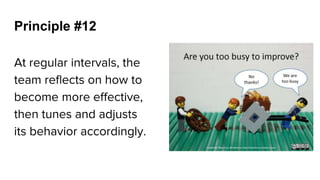 12 agile principles | PPTX