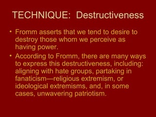Great Thinkers Series: Freud and Fromm Lecture | PPT