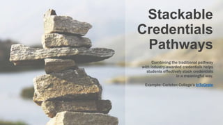 12 Promising Non-traditional College Pathways | PPTX