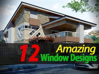 12 amazing window designs | PDF