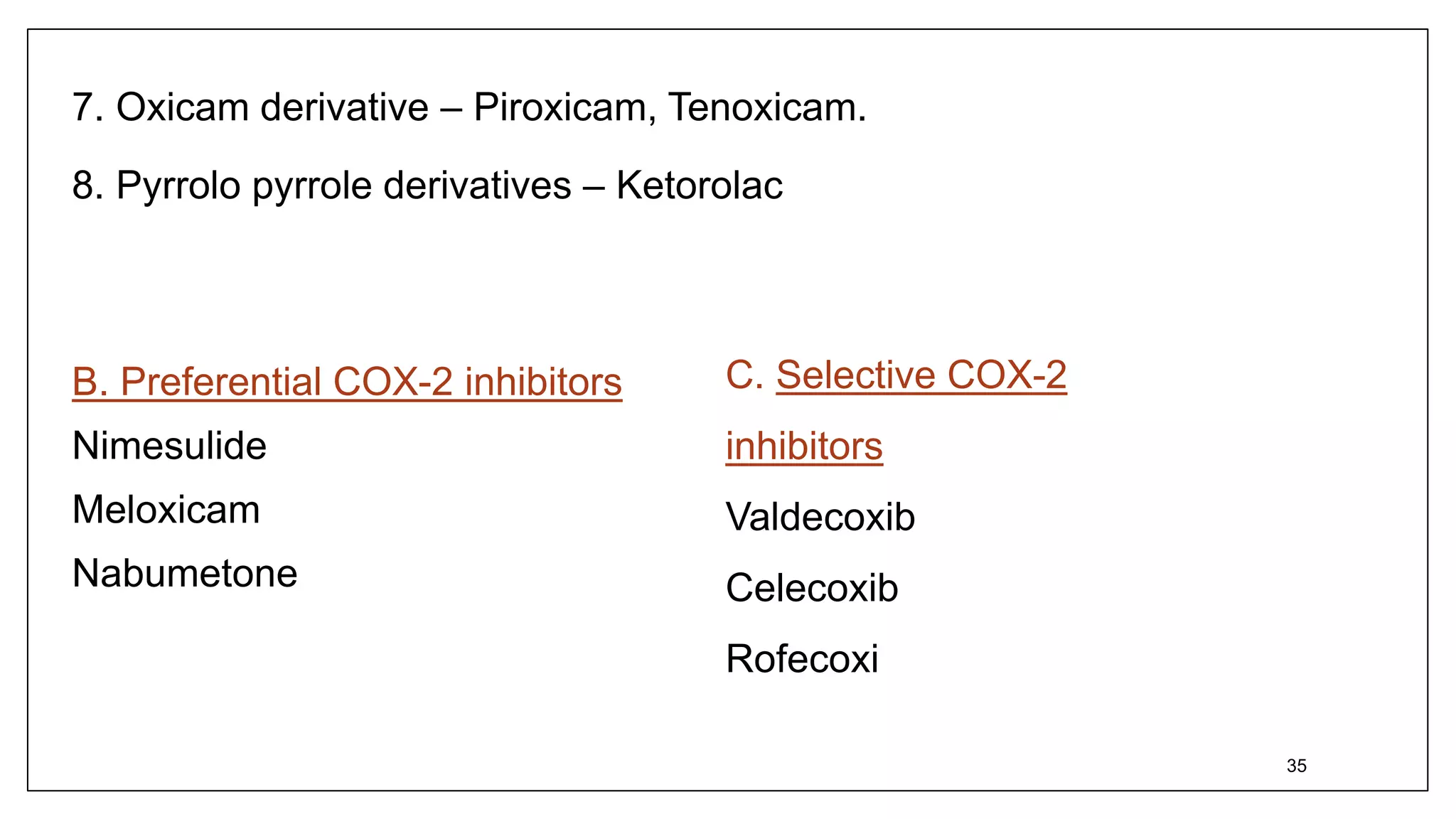 analgesics and anti inflammatory drugs - Session 1 | PPTX