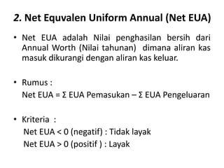 12 analisa kelayakan proyek | PDF