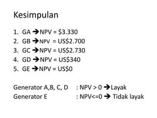 12 analisa kelayakan proyek | PDF