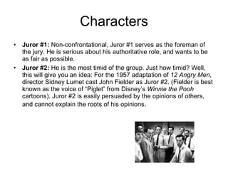 12 angry men (Alef Chavarria) | PPT
