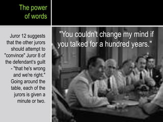 12 angry men esl film presentation | PPTX