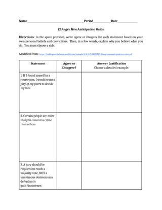 Twelve Angry Men Anticipation Guide.docx