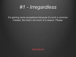 12 annoying words and phrases | PPTX