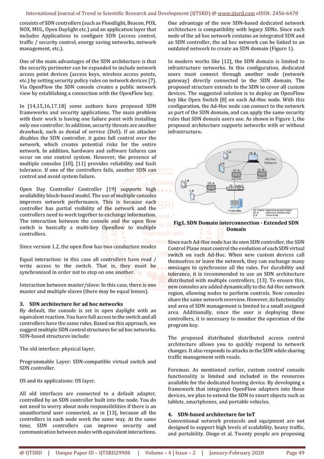 A Novel SDN Architecture for IoT Security | PDF