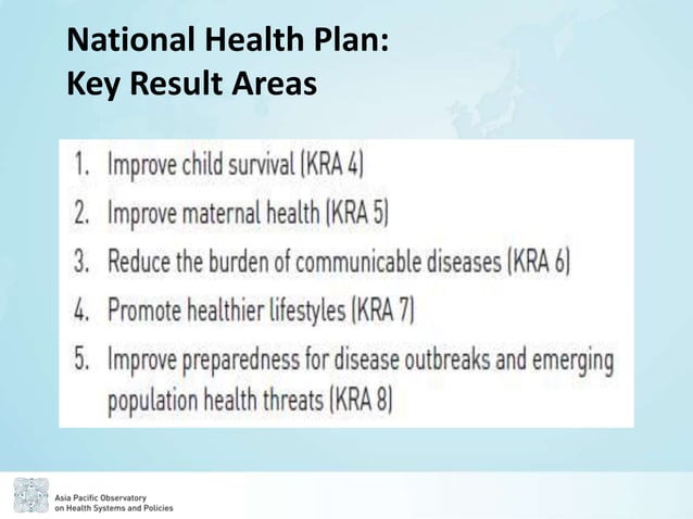 APO Independent State of Papua New Guinea Health System Review (Health ...