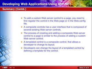 12 asp.net session17 | PPS | Web Design and HTML | Internet