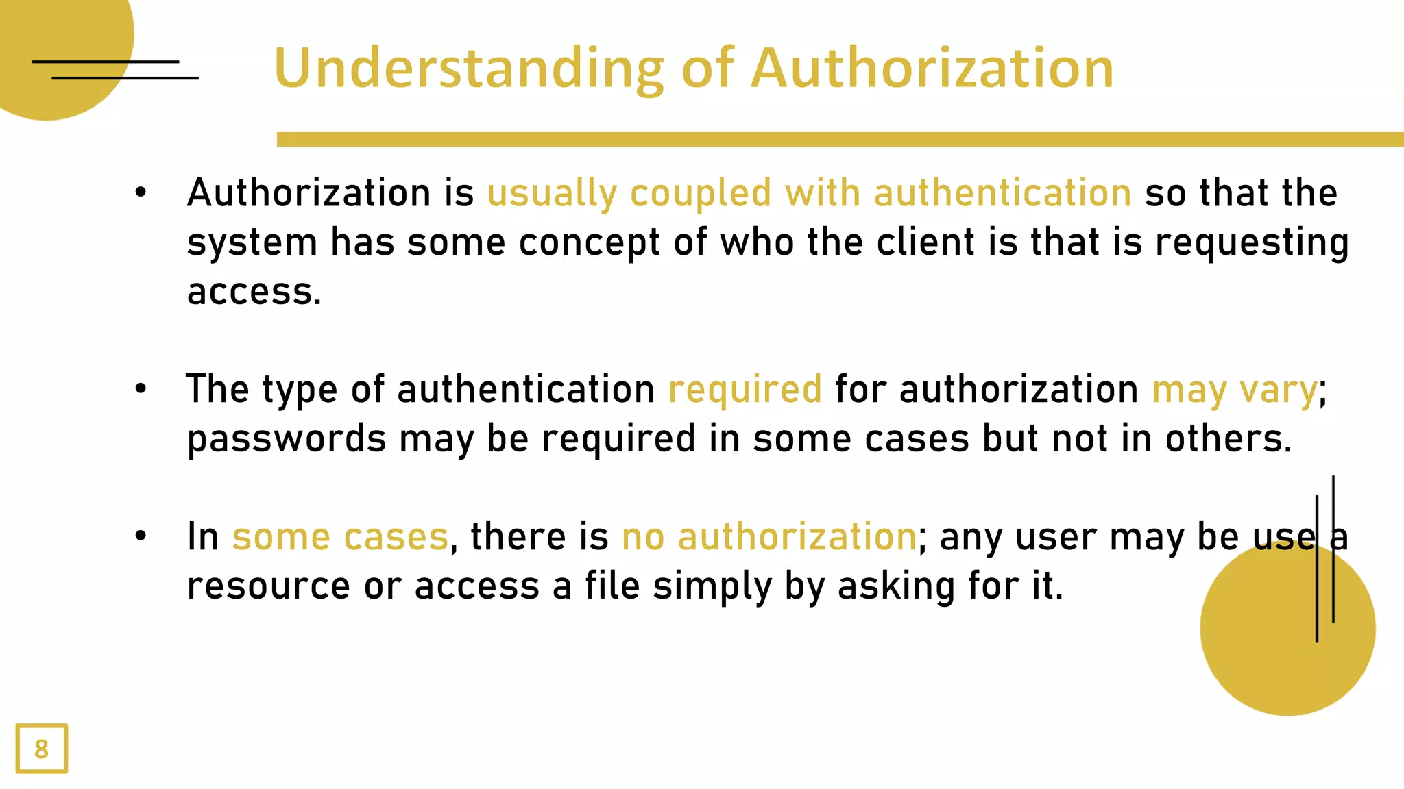 Web Programming 12 Authentication And Authorization Ppt