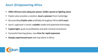 Ghana | May-16 | AZURI (Em)powering Africa | PDF