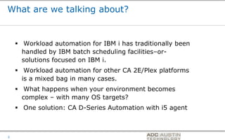 CA Workload Automation for IBM i | PDF | Cloud Computing | Internet