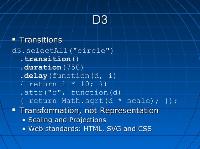 Data Visualizations with D3 | PPT