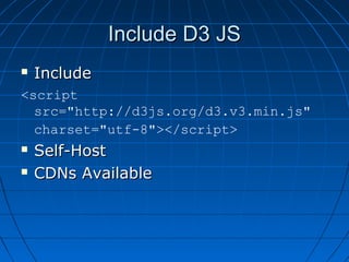 Data Visualizations with D3 | PPT