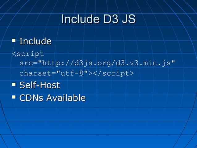 Data Visualizations with D3 | PPT