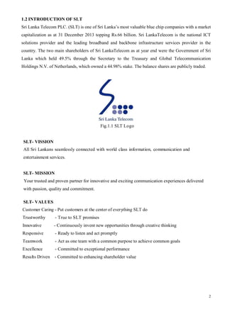 Industrial Training Report- I-SLT | PDF