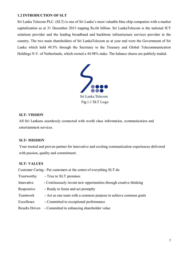 Industrial Training Report- I-SLT | PDF