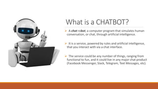 Chatbot_Presentation | PPTX