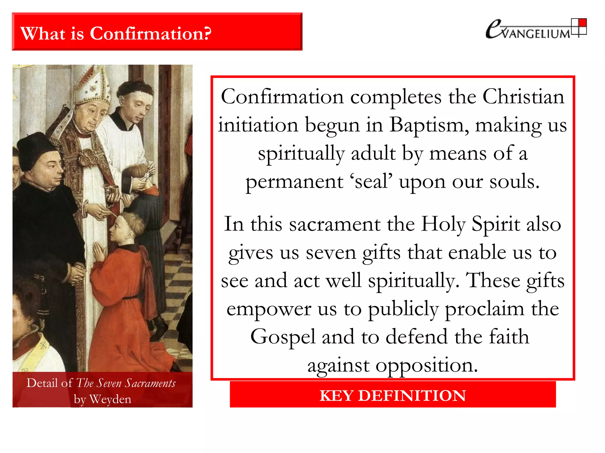 baptism and confirmation | PPT