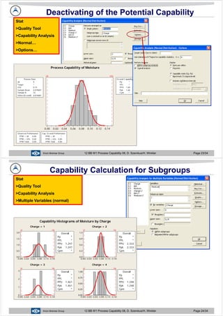 Javier Garcia - Verdugo Sanchez - Six Sigma Training - W1 Process Capability | PDF